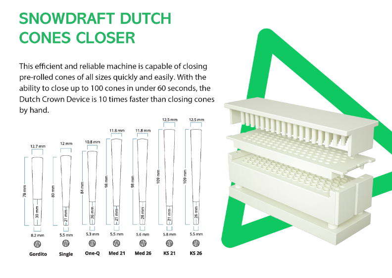 custom cone closer for pre-rolled cones | Archibald