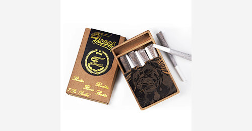 Custom Blunt boxes with dividers | Push Packs - No Dividers