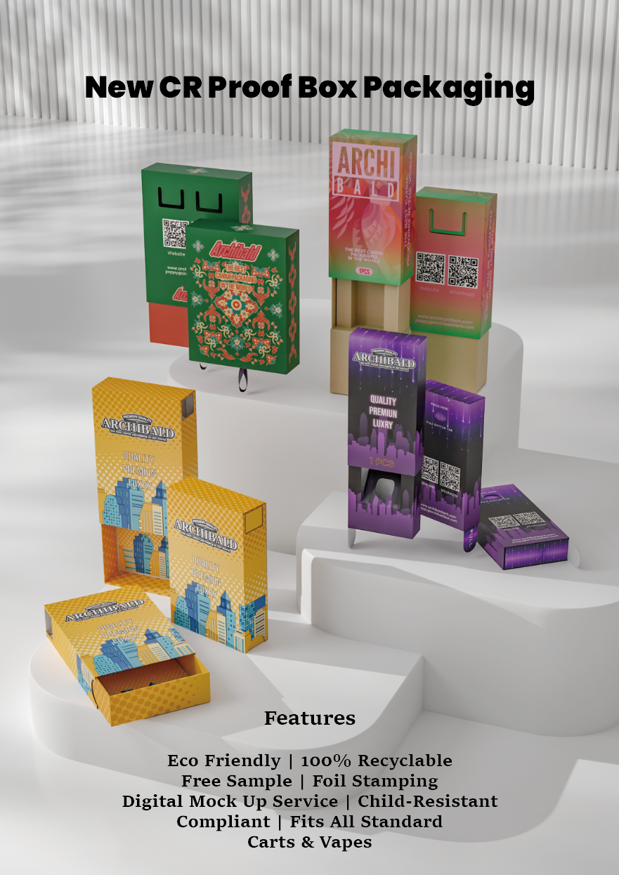 Vape cartridge packaging – Custom Pre-Roll Packaging