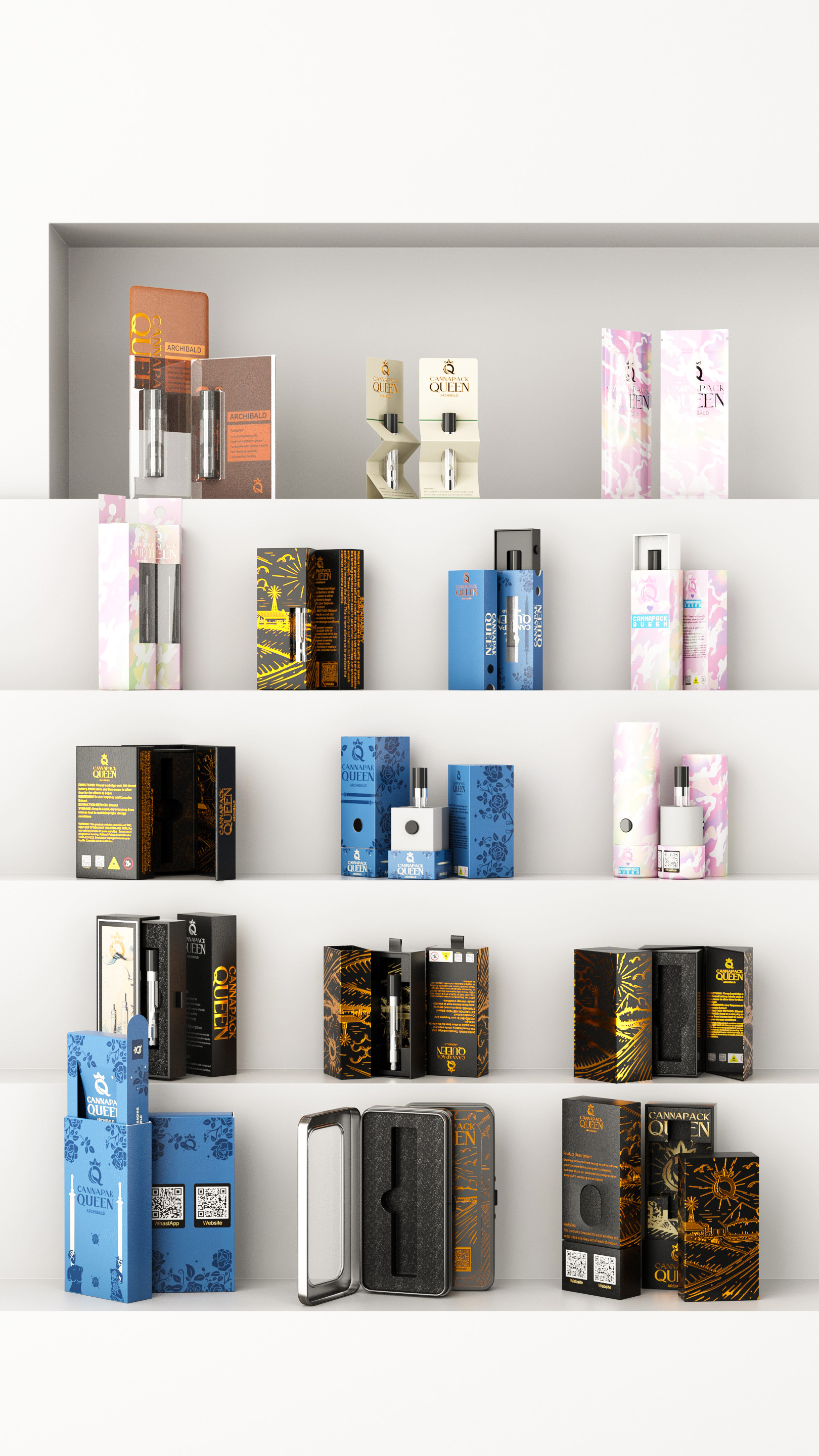 custom printed vape boxes supplier | Archibald