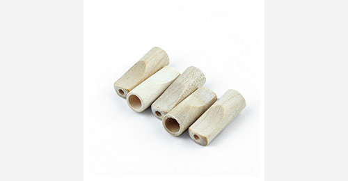 Custom wooden filter tips with airflow holes | Archibald