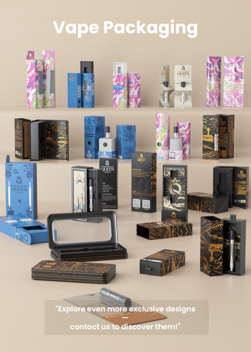 Vape cartridge packaging – Custom Pre-Roll Packaging