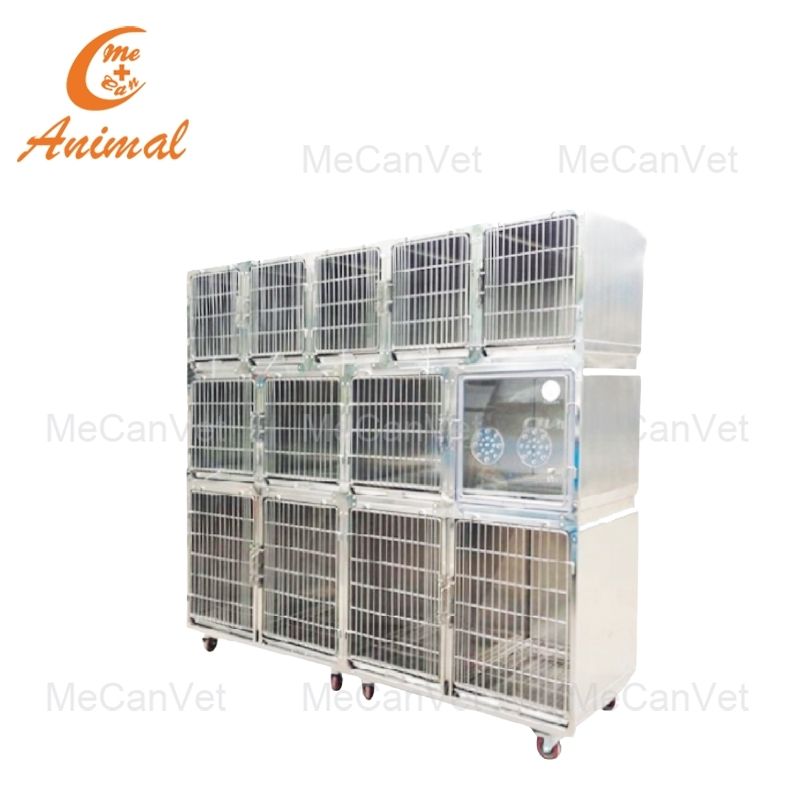 Stainless Steel Hospital Cages for Dogs