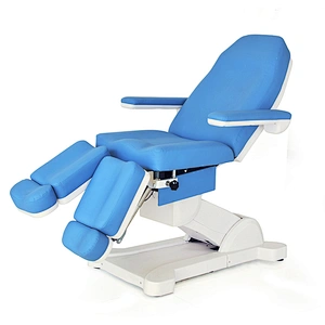 Electric split leg pedicure bed | Ander Medical
