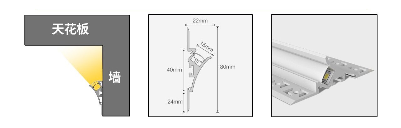 10 creative ways to install Led strip light on ceiling --Hanron Lighting