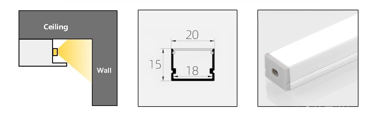 10 creative ways to install Led strip light on ceiling --Hanron Lighting