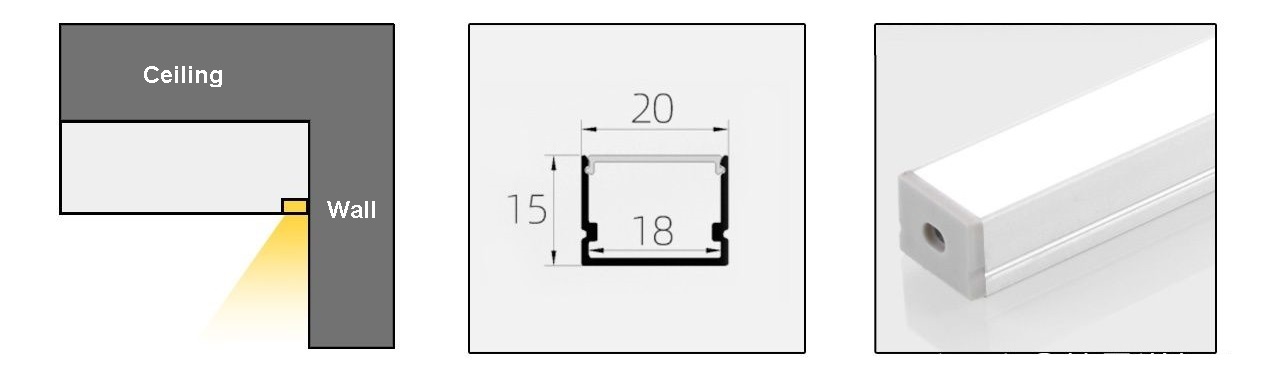 10 creative ways to install Led strip light on ceiling --Hanron Lighting
