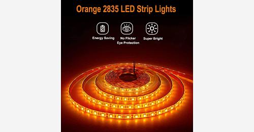 China 2835 1800K 1900K 2100K naranja ámbar tira de luz led