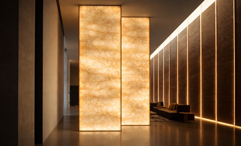 Backlit Marble Using LED Light Sheets: Brightness, Thickness, and ...