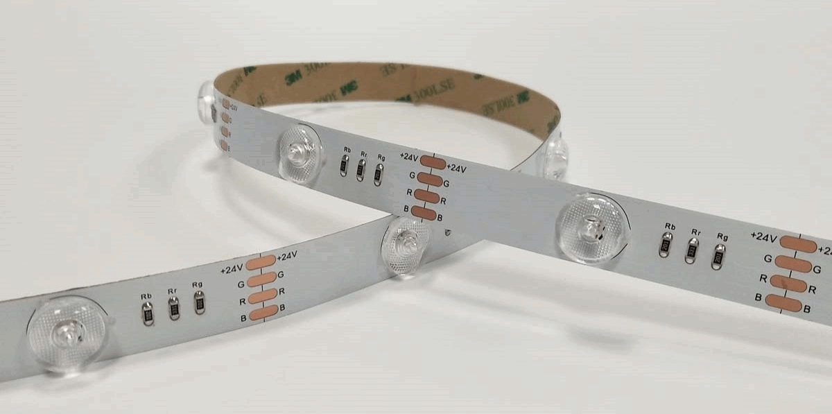 RGB 180 degree flex LED strip light