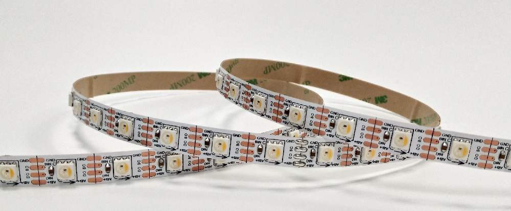 12V individual addressable ws2815 rgbw led strip light
