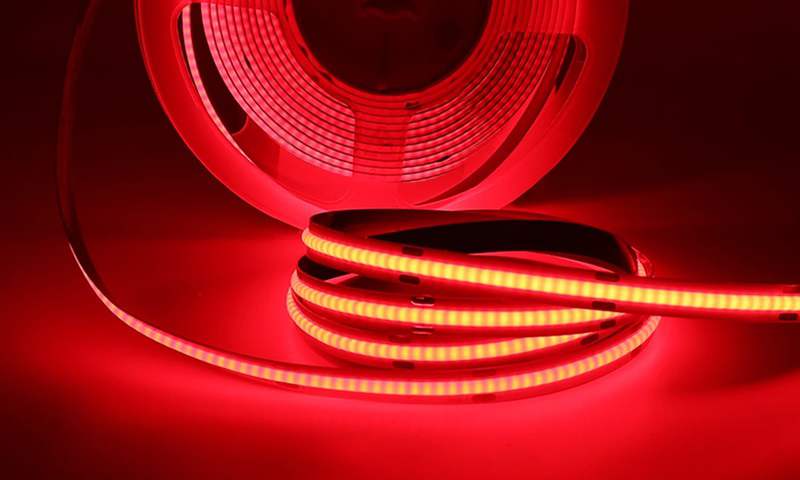 wasserdichtes nicht watersicheres 5-V 12 V 24 V Red LED-Streifenleuchte