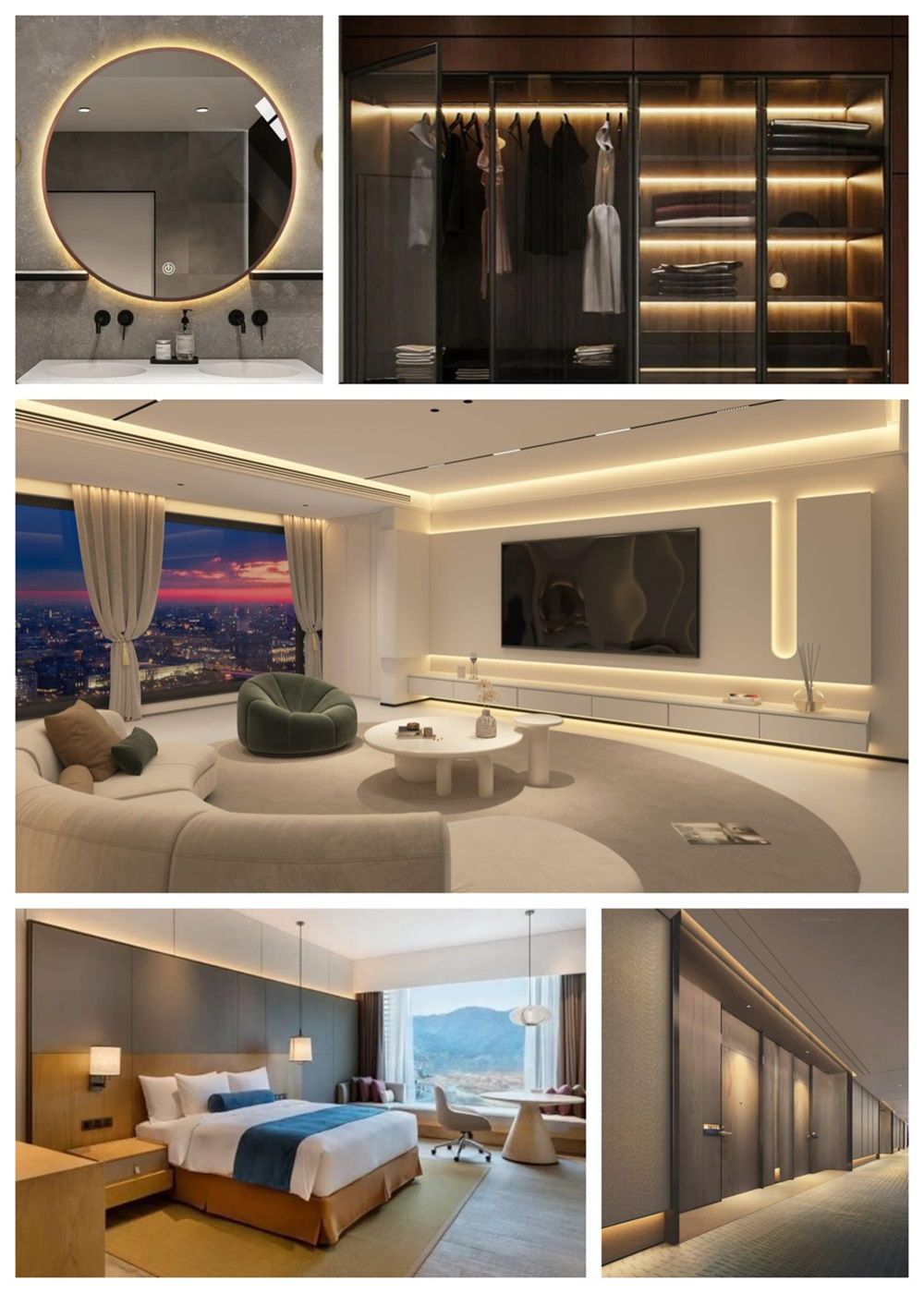 5050 2in1 dual color led strip light