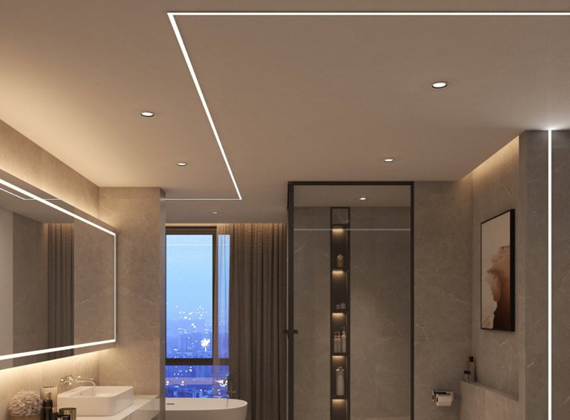 How to Design LED Strip Light in the Bathroom?