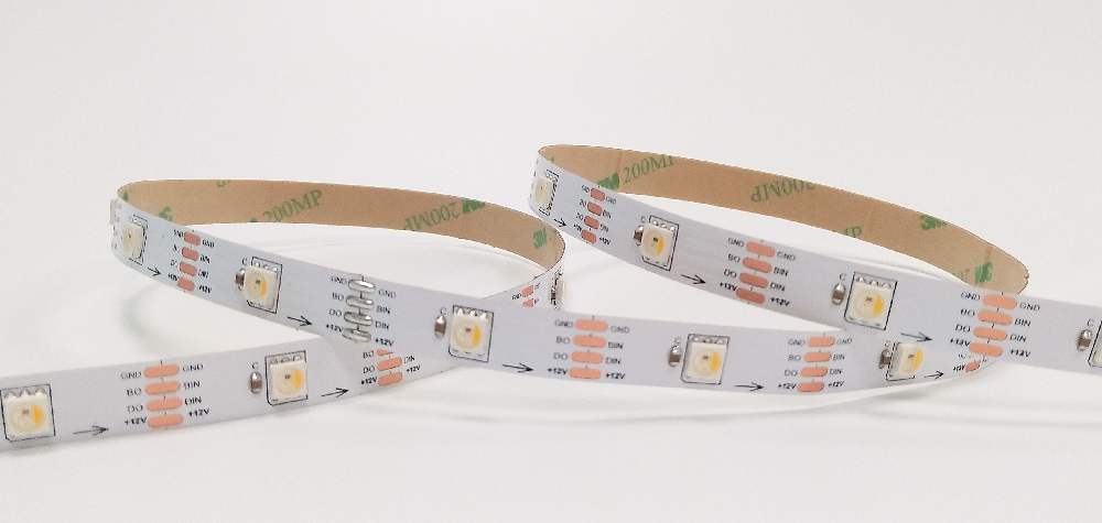 individual rgbic pixel ws2815 12V rgbw led strip light
