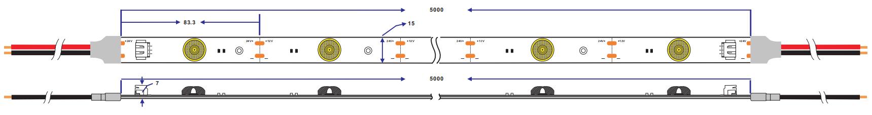 sign led strip for light box backlight -Hanron lighting