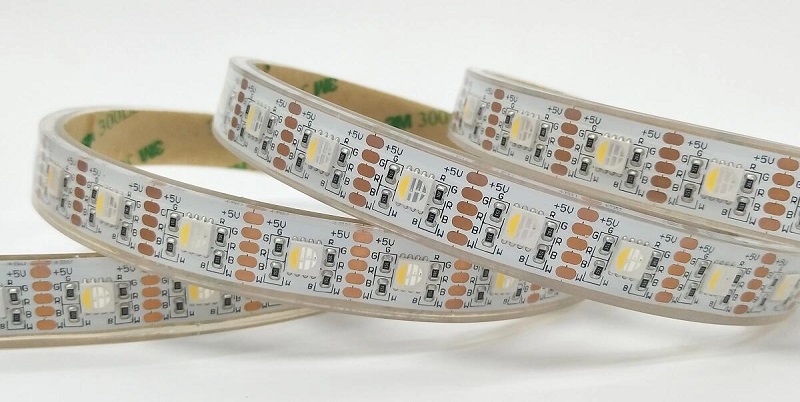 SMD 5050 4in1 12V 5V RGBW Mini geschnittene LED -Streifenleuchte