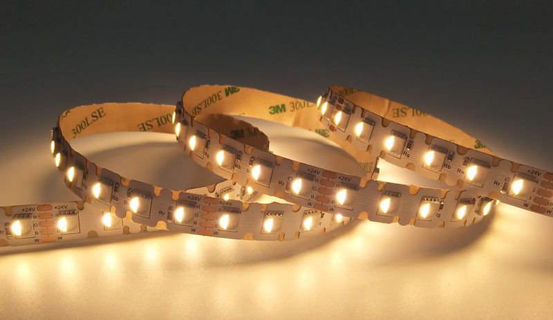 5050 84LEDs/M RGBW S Shape led strip light