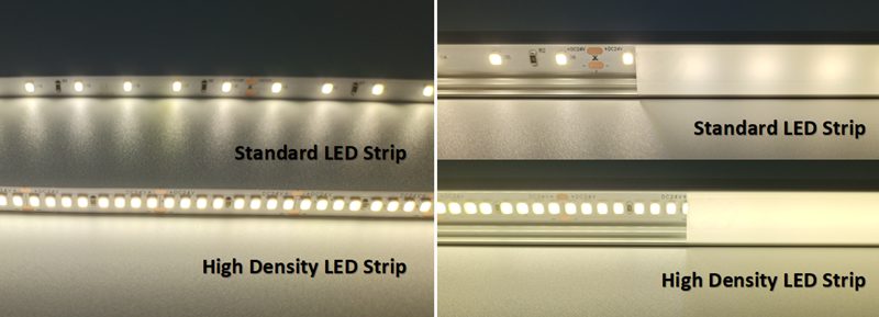 High-Density LED Strip vs Standard LED Strip Lights