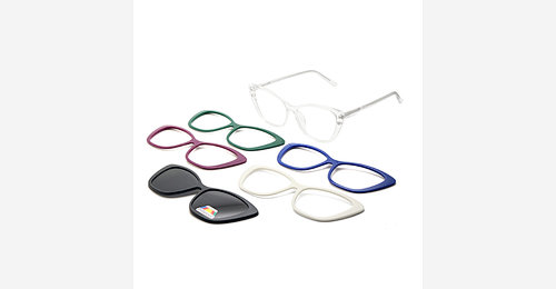 Prisma glasses , clip-on optical frames , TR90 front - Wenzhou Honkan ...