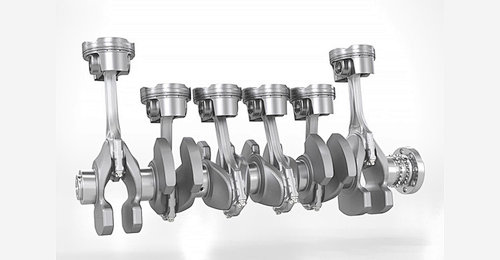 CRANKSHAFT MITSUBISHI 4D56/4D56T ME102601 / 23111-4A010-mitsubishi ...