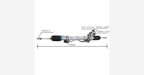 44200-35061 LHD Hydraulic Power Steering Rack For Toyota PRADO (_J1 ...