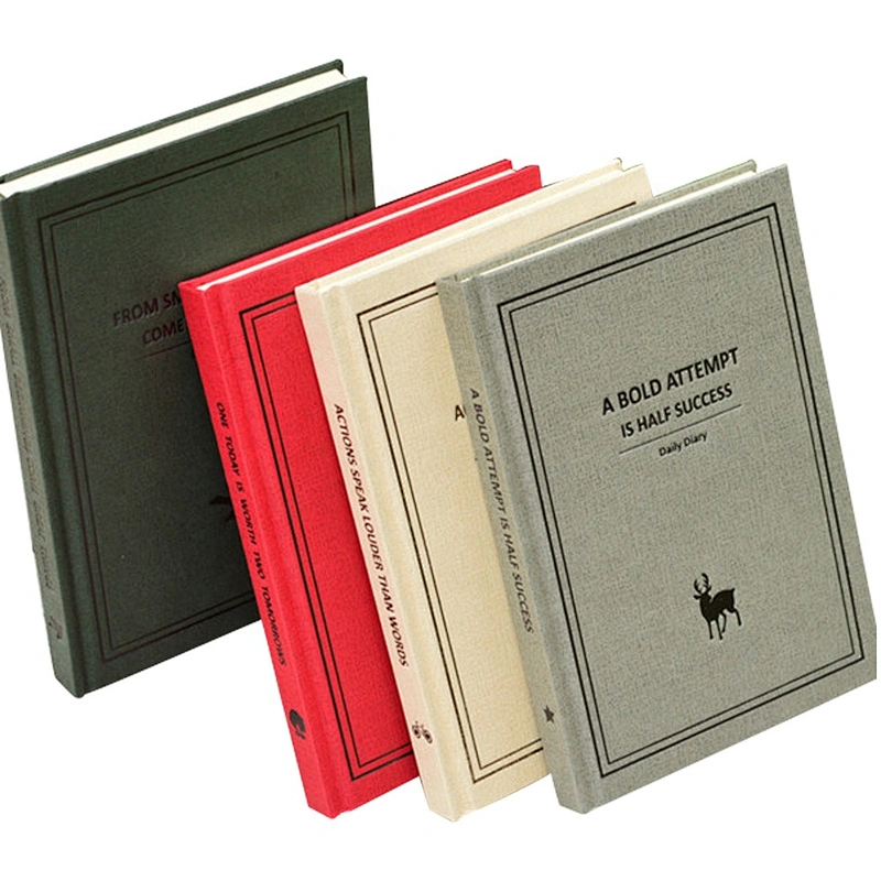 New Customized Vintage School Diary Paper Cover Design Notebook from ...