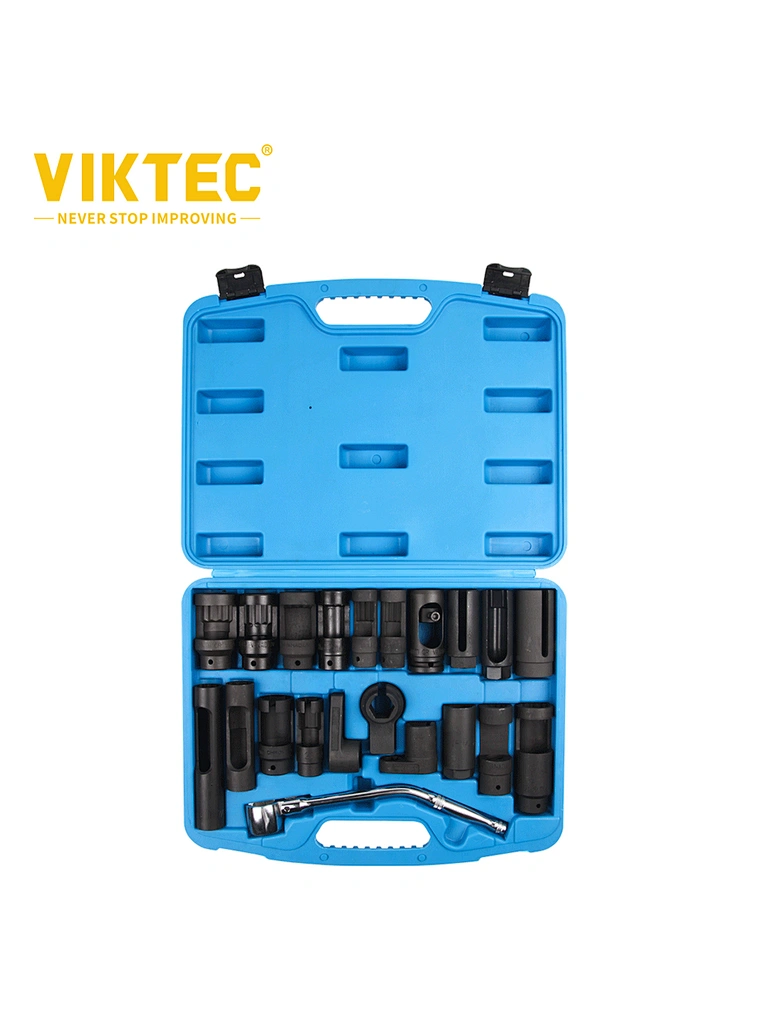 oxygen sensor socket set , 21pc , oxygen sensor socket tool
