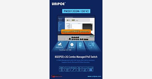 UNIPOE Full Gigabit L2+ Managed PoE Switch series-Unipoe