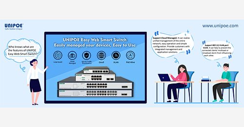 UNIPOE Easy Web Smart Switch-Unipoe