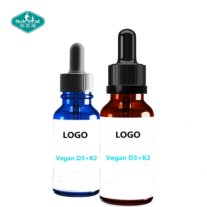 Nutrifirst Private Label Drop Supplements liquid Organic Vitamin D3 K2 ...