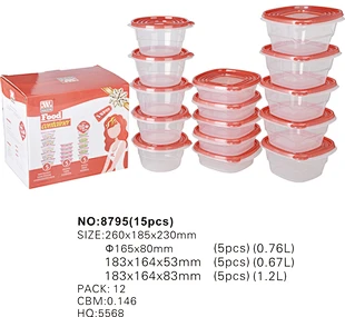 Airtight food container food storage boxes plastic food storage containers