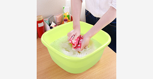Plastic Durable Washing Basin , Bathroom Wash Clothes Basin , Tub ...
