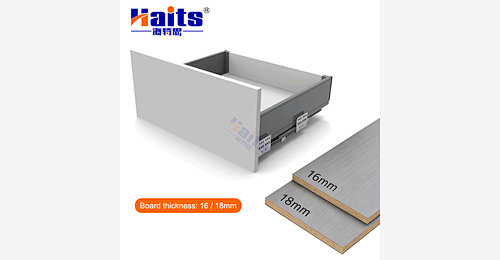 Soft Closing Metal Box Drawer Slide , Metal Drawer Box Dystem , Metal ...