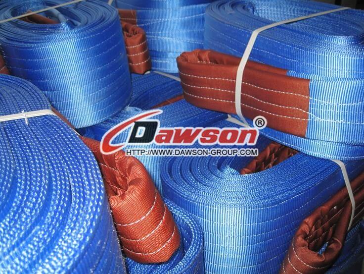 WLL 50 Ton Polyester Webbing Slings - Lifting Slings