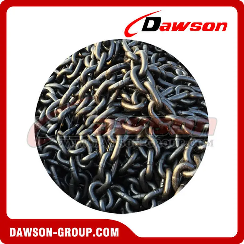 Alloy Steel Black Painted Grade 80 Short Fishing Link Chain / G80 ...