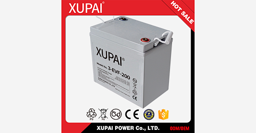 XUPAI Sealed Lead Acid Battery 3-EVF-200 for Electric Vehicle 6V 200AH ...