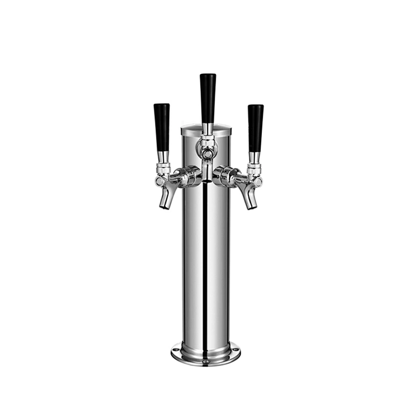 TALOS Beer Keg Tower Triple Chrome Tower Stainless Steel Draft Beer ...
