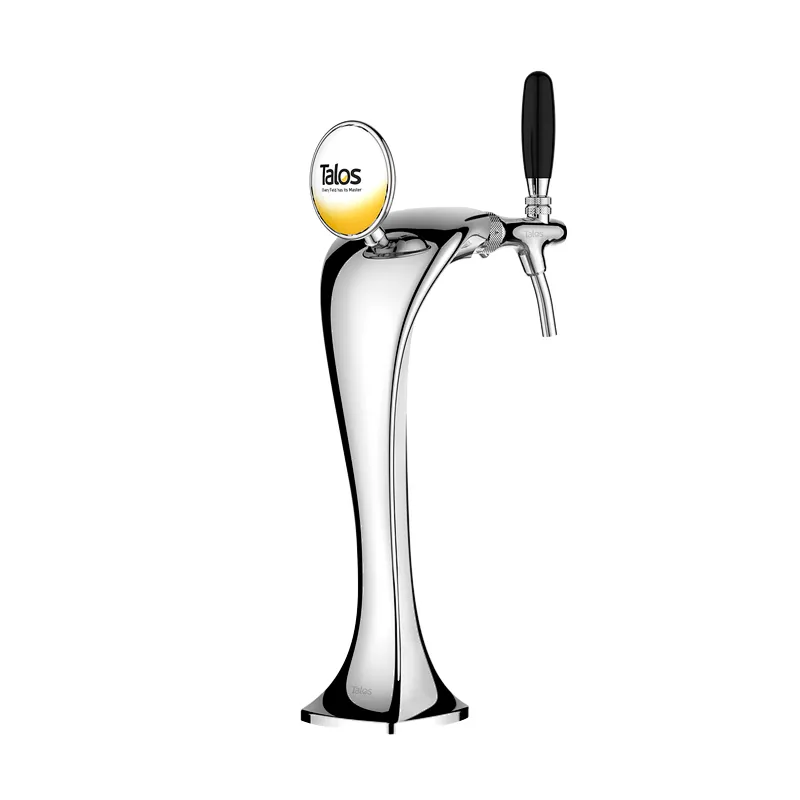 TALOS Cobra Tap Tower Chrome 1-way Dispensing Tower Draft Beer Tower ...