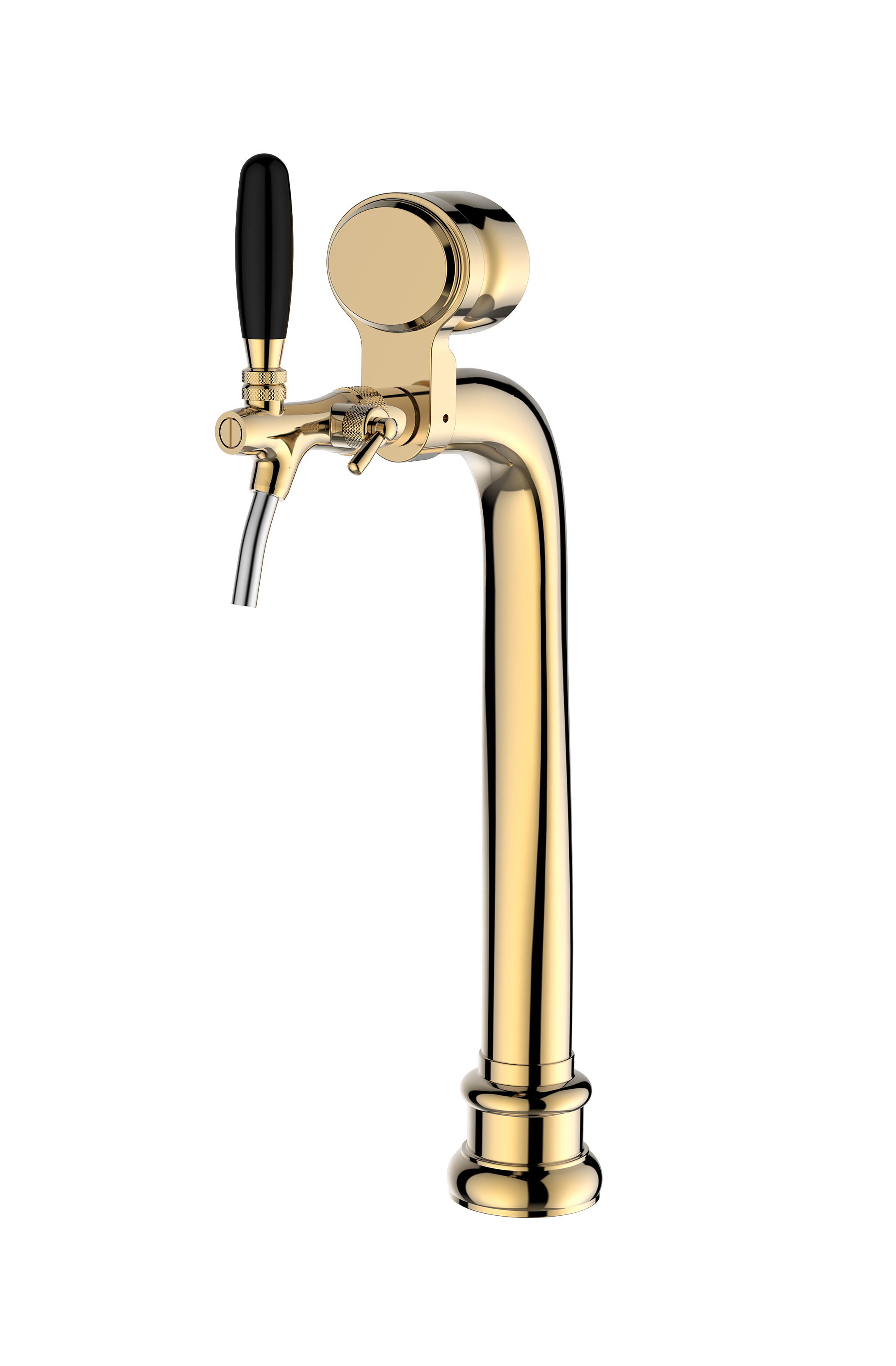 TALOS Elbow Tap Tower PVD 1-way Dispensing Tower Draft Beer Tower | TALOS