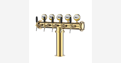 TALOS T Tower Stainless Steel 5 Tap Tower 102mm Beer Dispensing ...