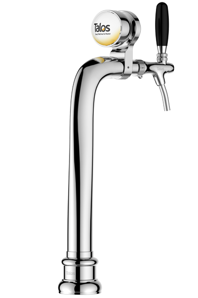 TALOS Elbow Tap Tower PVD 2-way Dispensing Tower Draft Beer Tower | TALOS