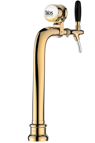 TALOS Elbow Tap Tower PVD 2-way Dispensing Tower Draft Beer Tower | TALOS