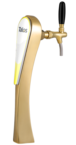 TALOS Venus Tap Tower Chrome 2-way Dispensing Tower Draft Beer Tower ...