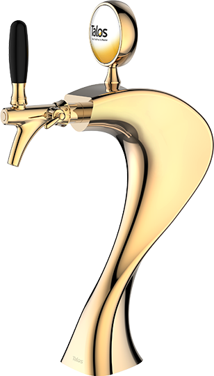 TALOS Dragon Tap Tower PVD 1-way Dispensing Tower Draft Beer Tower | TALOS