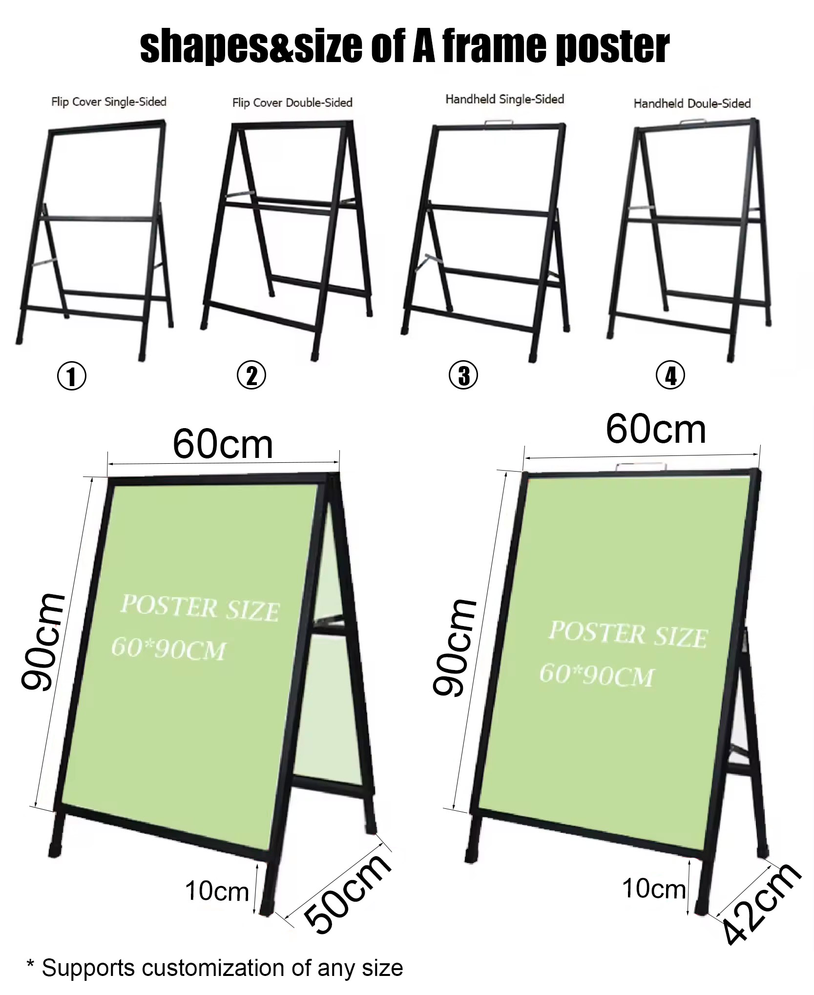 China sandwich board advertising signs top maker | JARMOO