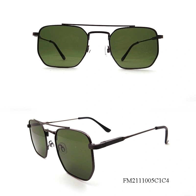 Customized Metal Square Aviator Sunglasses Supplier - Wenzhou Focus Eyewear