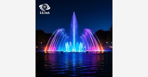 Computer Controlled Musical Fountain System | Water Crown