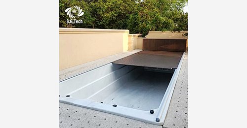 Automatic Slated Rolling Shutter Pool Cover | Water Crown