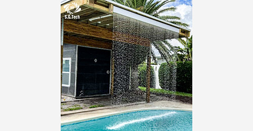 Custom Stainless Steel Water Curtain Supplier | Water Crown